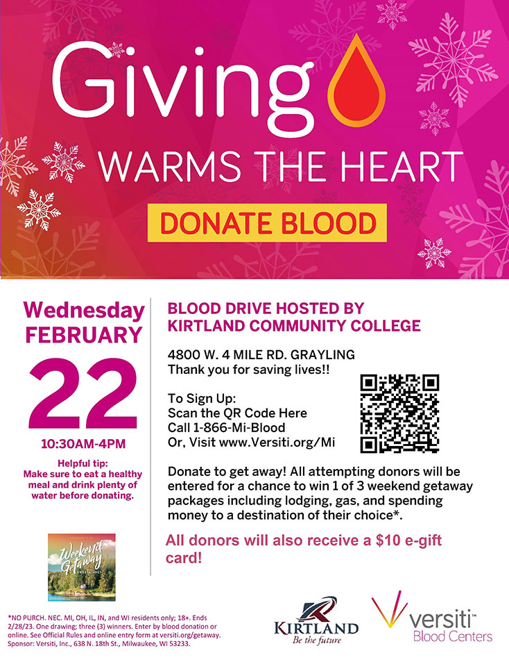 Blood Drive | Kirtland Community College