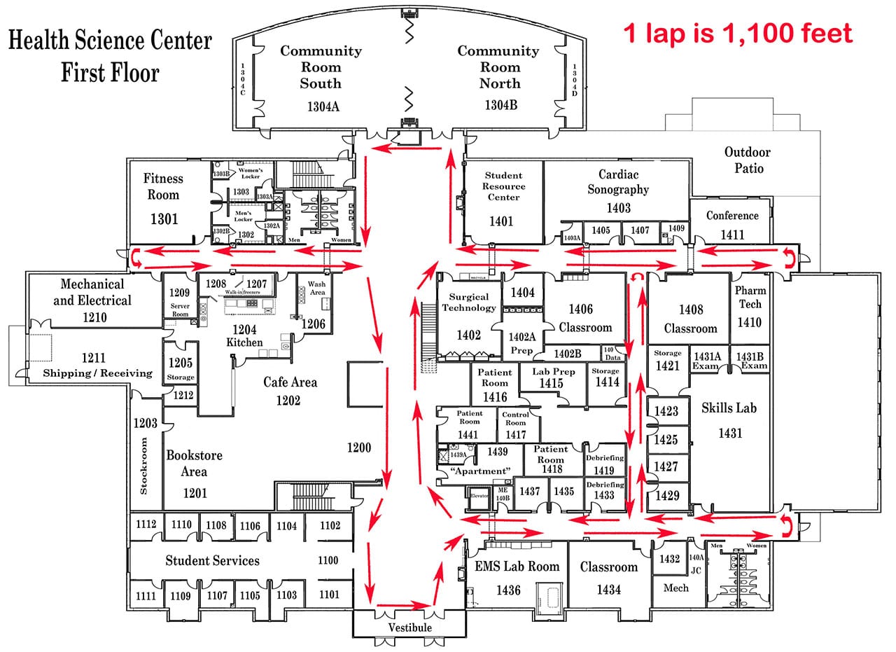 Lorain Community College Maps Room